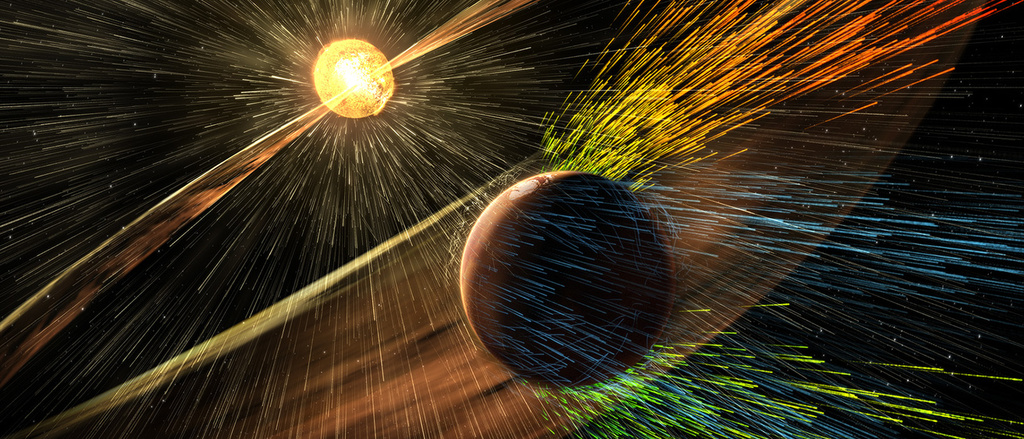 The day the solar wind died on Mars | Physics and Astronomy - College ...